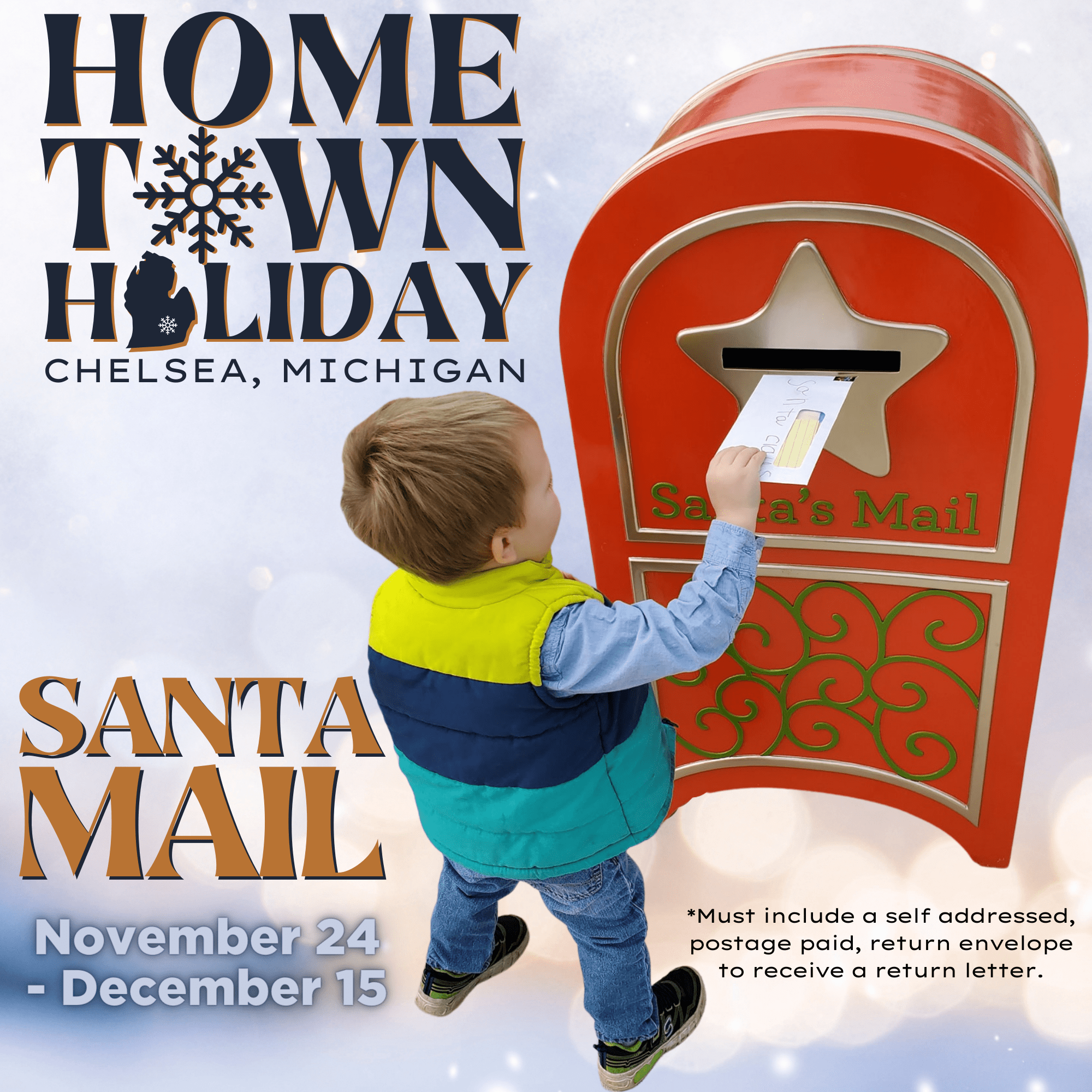 Hometown Holiday | Santa Mail | Chelsea Michigan | chelseamich.com