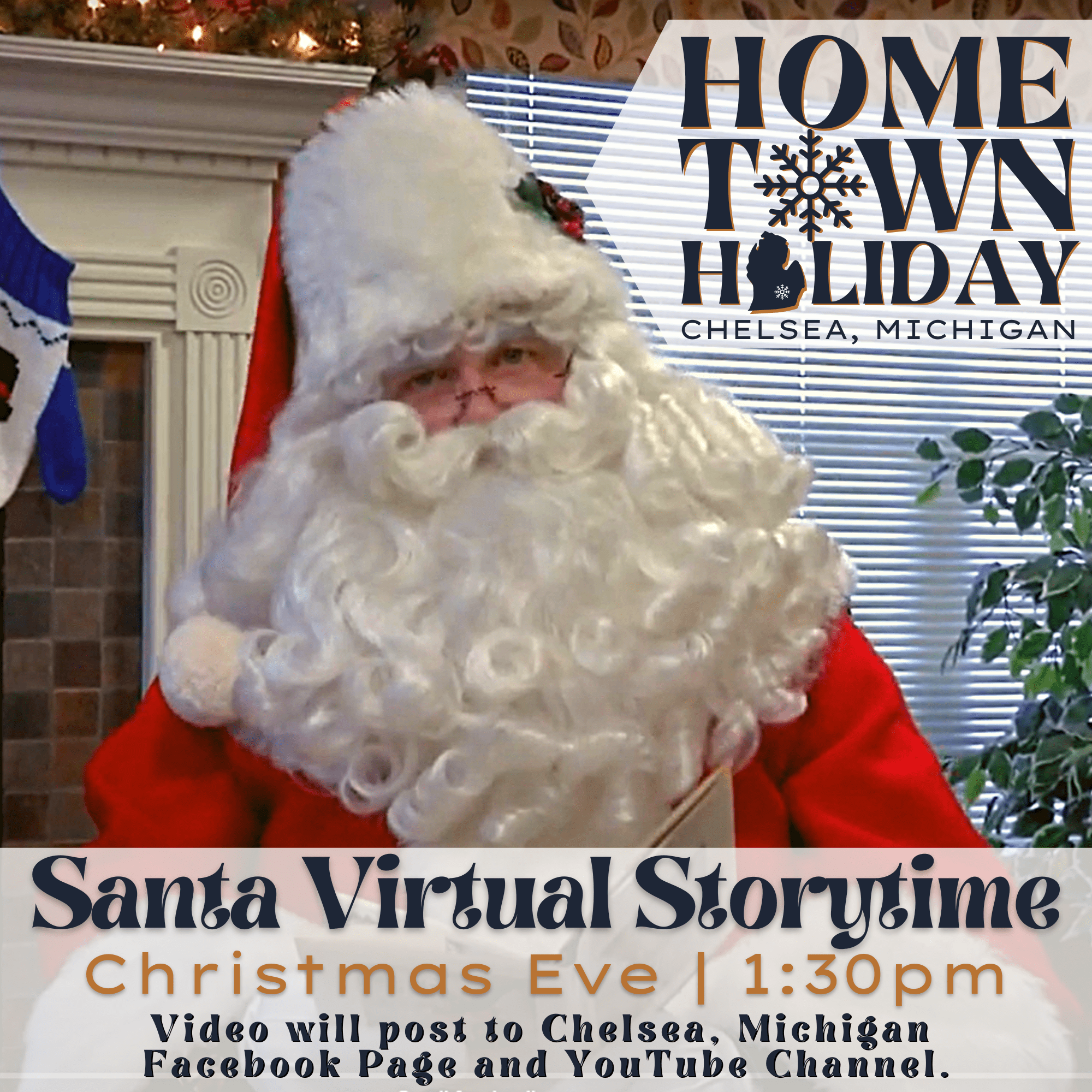 Hometown Holiday | Santa Virtual Storytime | Chelsea Michigan ...