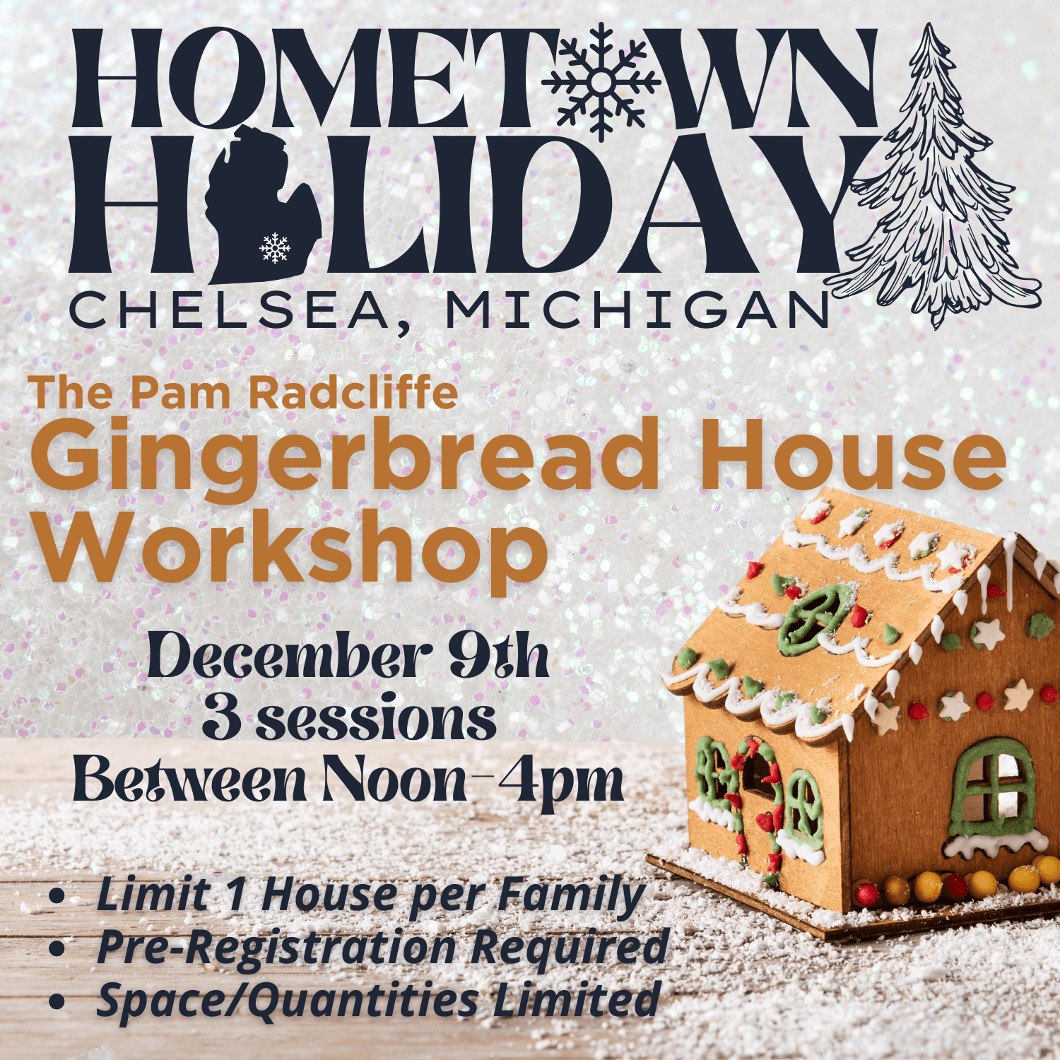 Hometown Holiday | Gingerbread Workshop | Chelsea Michigan ...