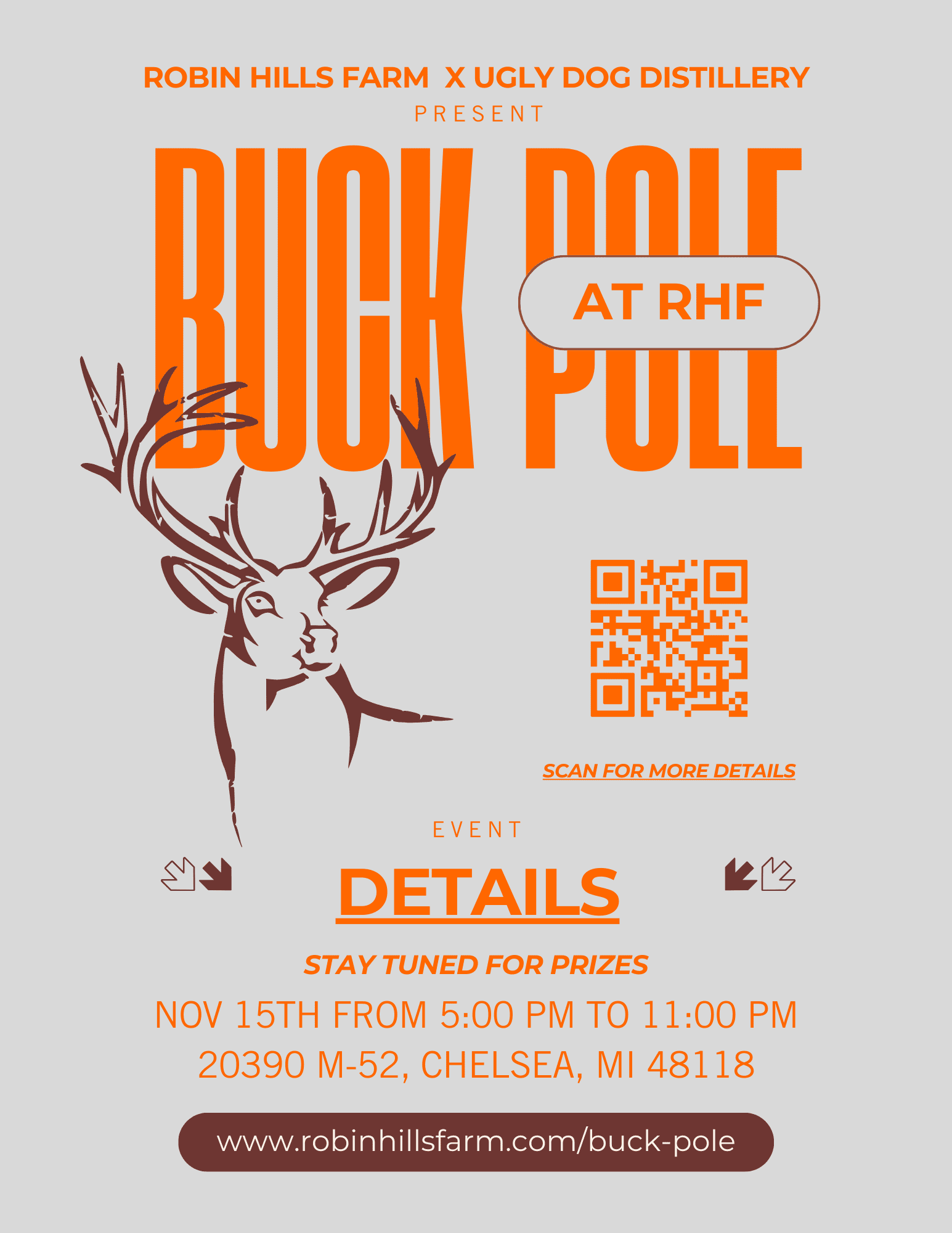 2nd Annual Buck Pole at Robin Hills Farm | Chelsea Michigan ...