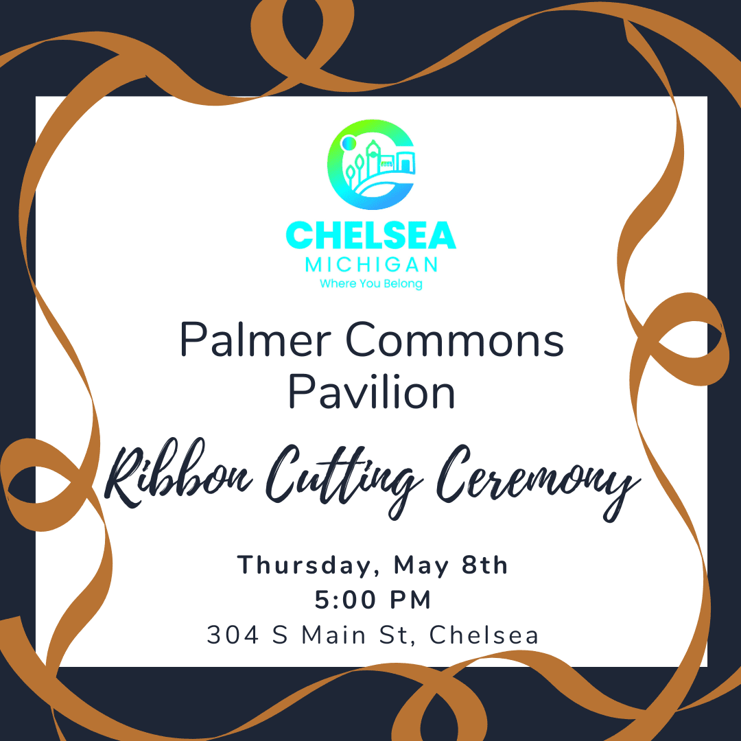 Palmer Commons Pavilion | Ribbon Cutting | Chelsea Michigan ...