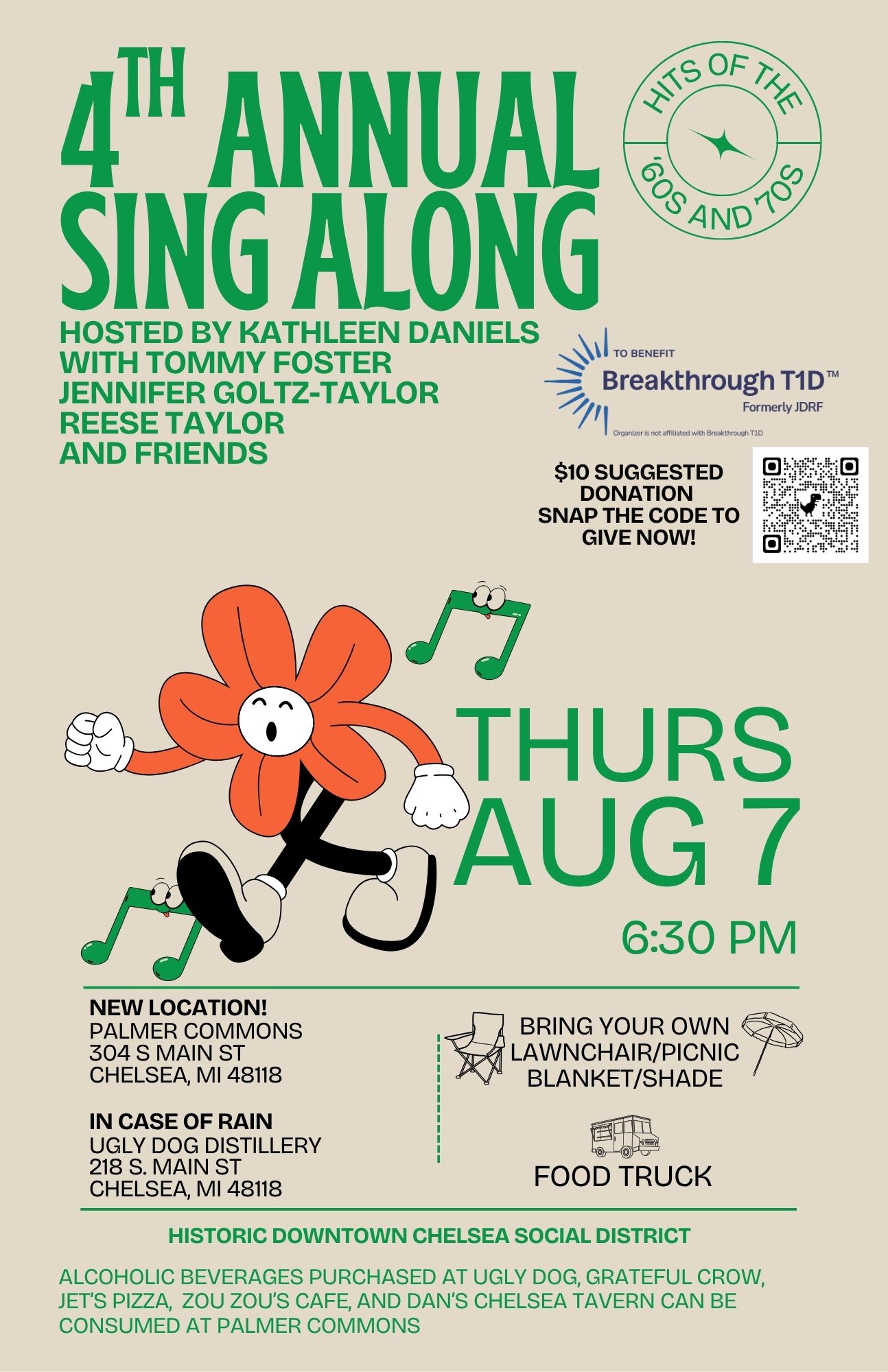 4th Annual Sing Along with Kathleen Daniels | Chelsea Michigan ...