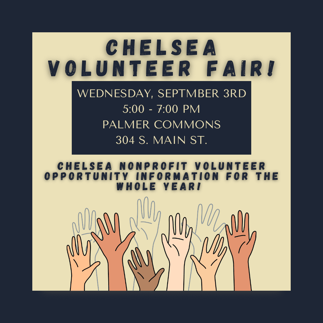 Chelsea Volunteer Fair | Chelsea Michigan | chelseamich.com