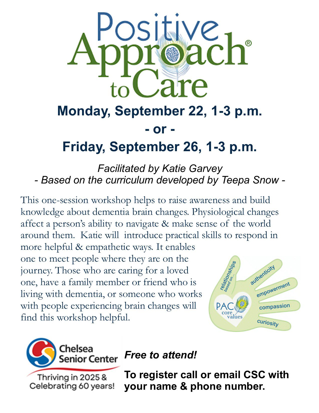 Positive Approach to Care | Chelsea Michigan | chelseamich.com