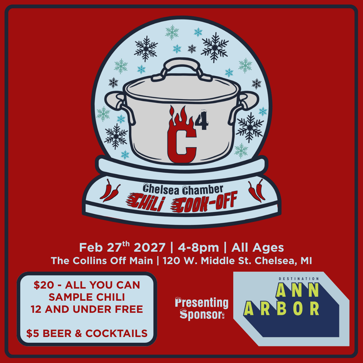 Chelsea Chamber Chili Cook-Off | Chelsea Michigan | chelseamich.com