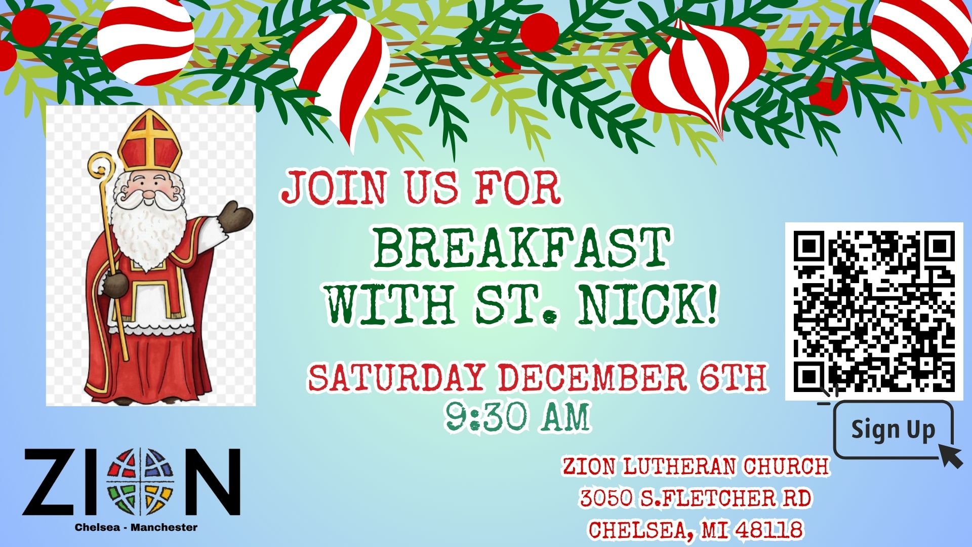 Breakfast with St. Nick | Chelsea Michigan | chelseamich.com