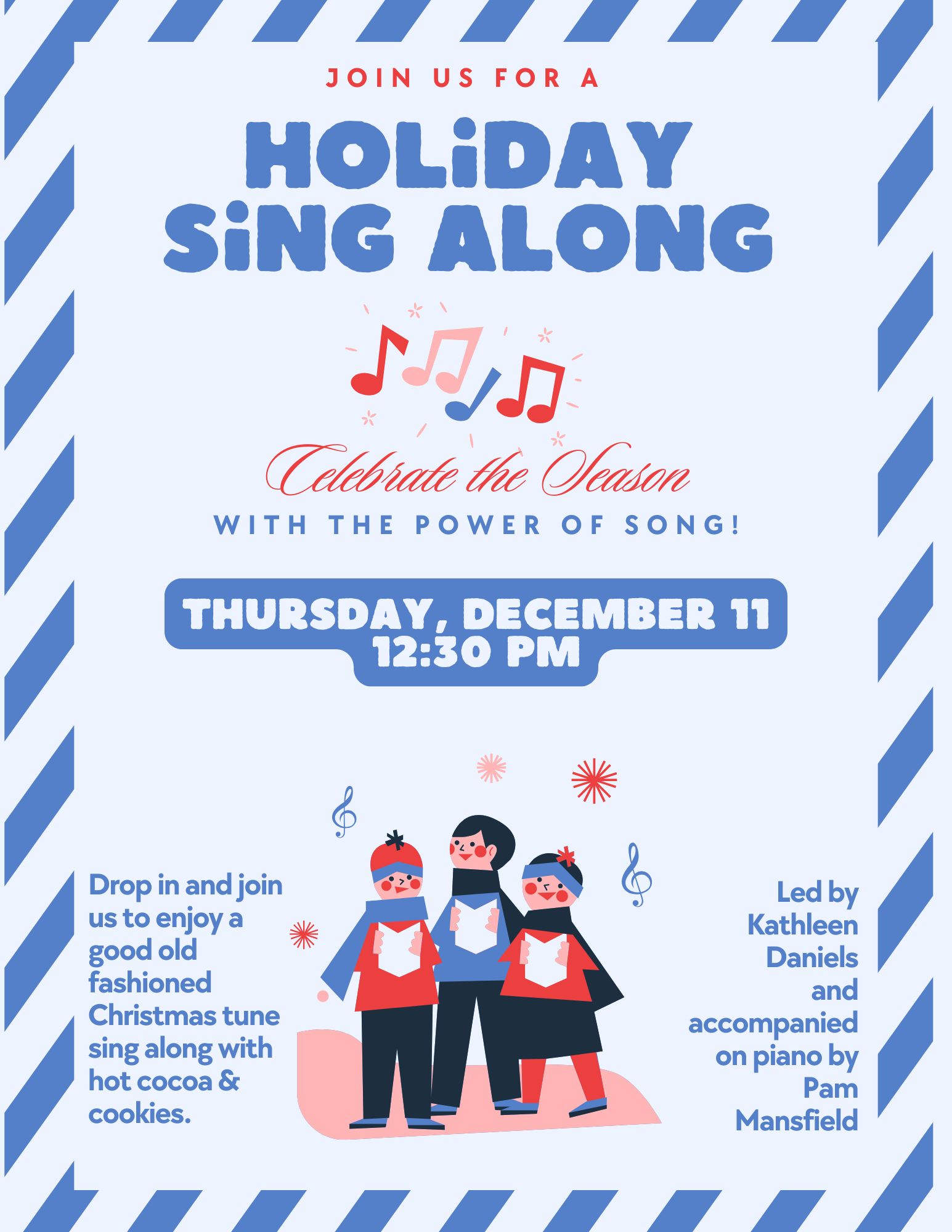 Holiday Sing-Along | Chelsea Michigan | chelseamich.com